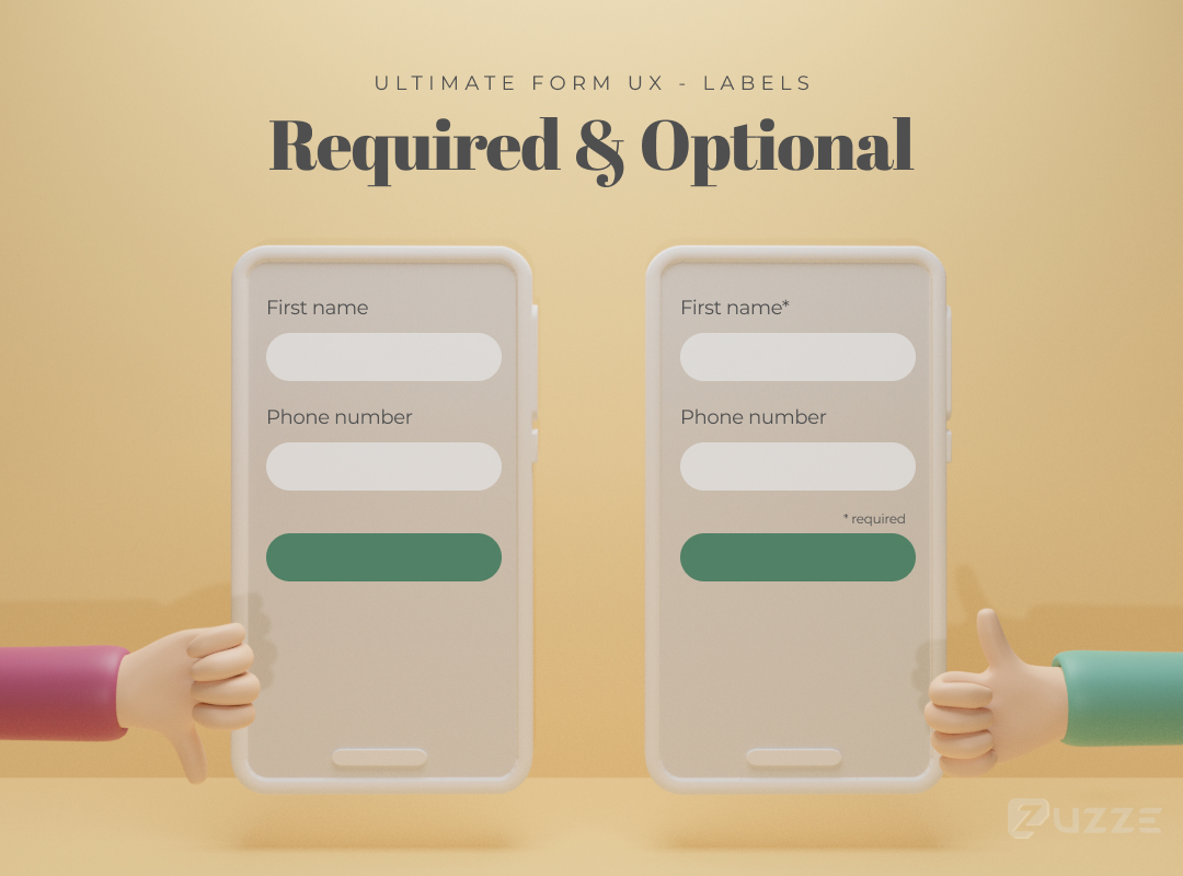 Ultimate Form UX - 7 steps to design forms that users love | Zuzze